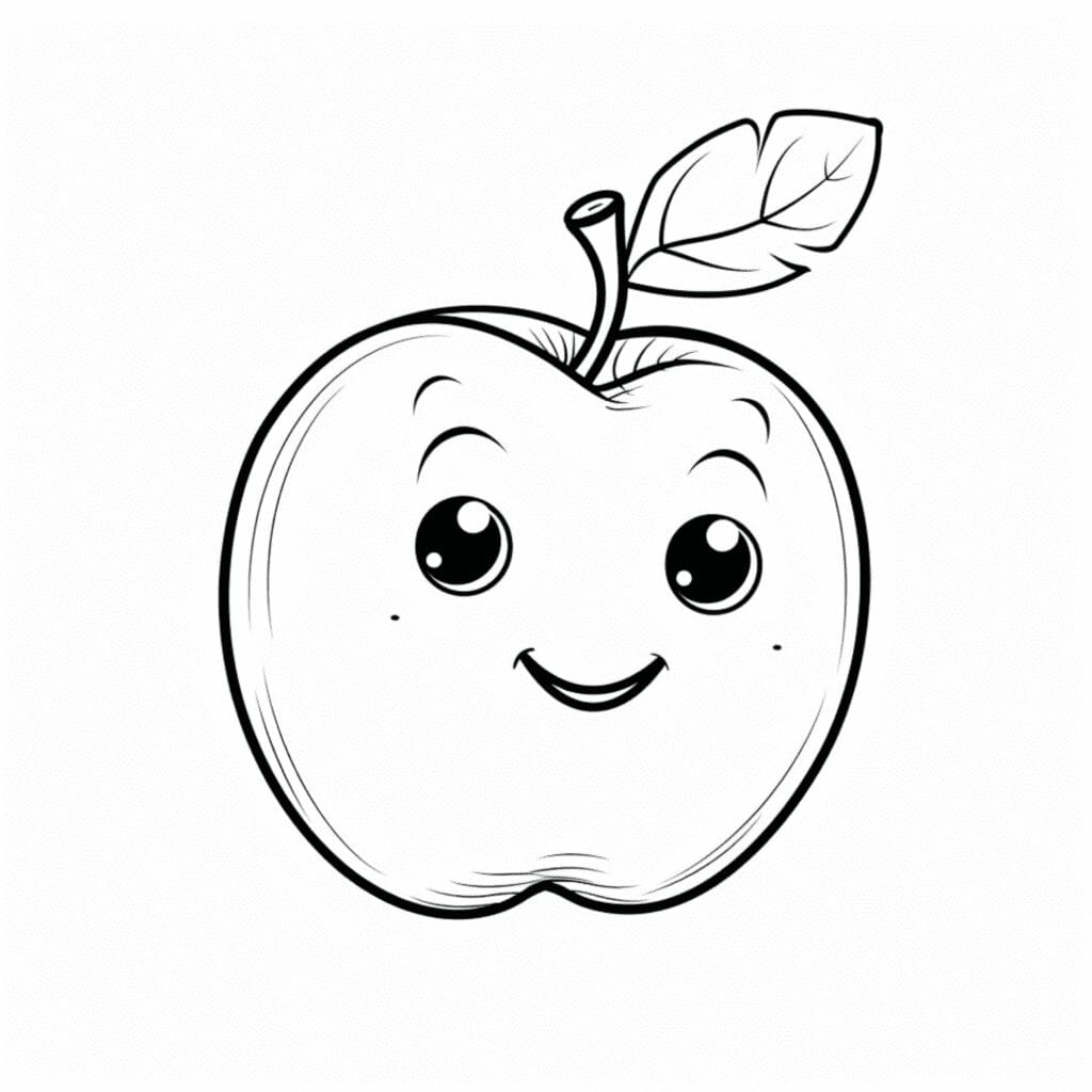 Delightful Kawaii Food Coloring Pages