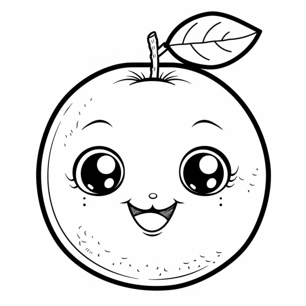 21+ Delightful Food Coloring Pages: Fun And Educational For Kids