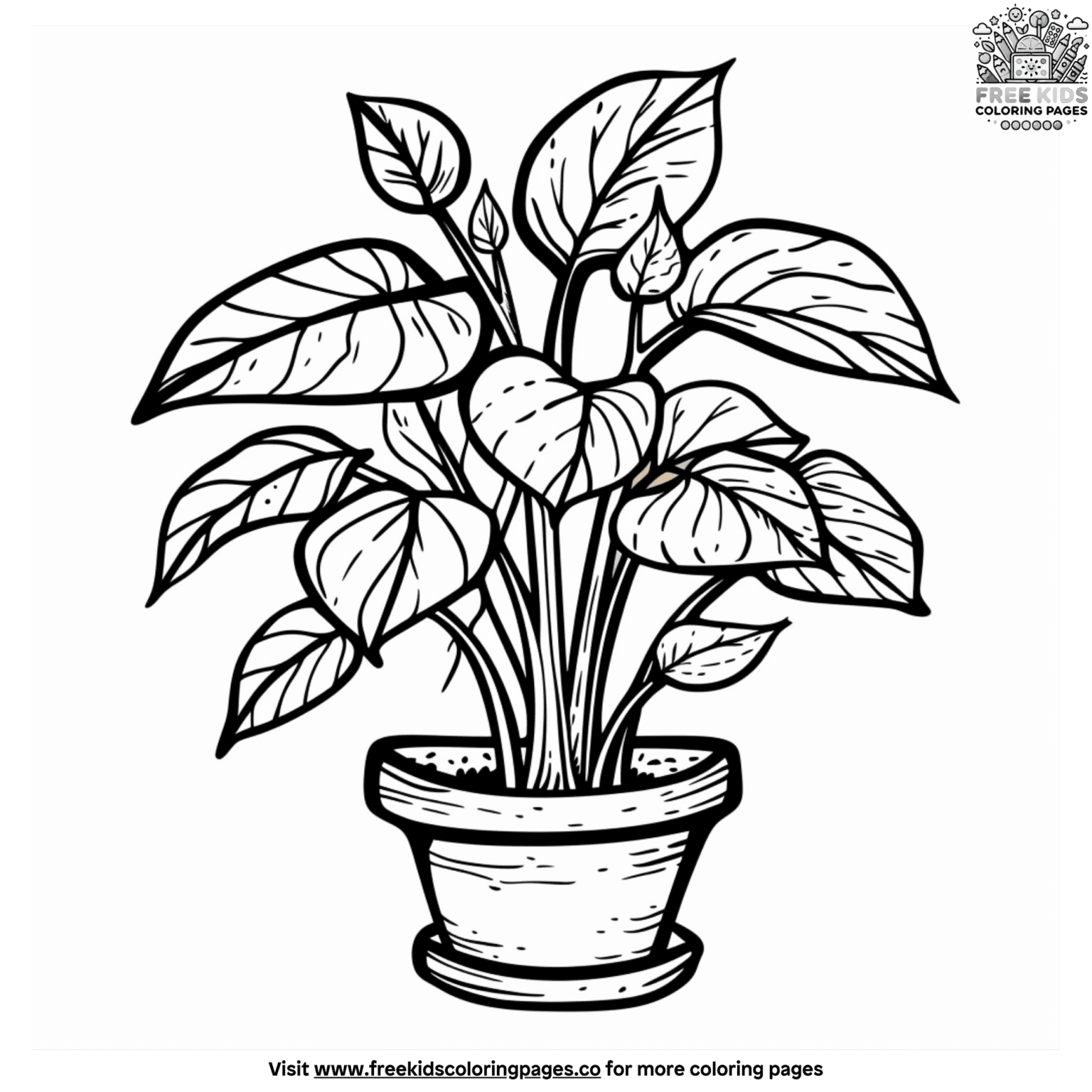 25+ Enchanting Plant Coloring Pages For Fun Learning