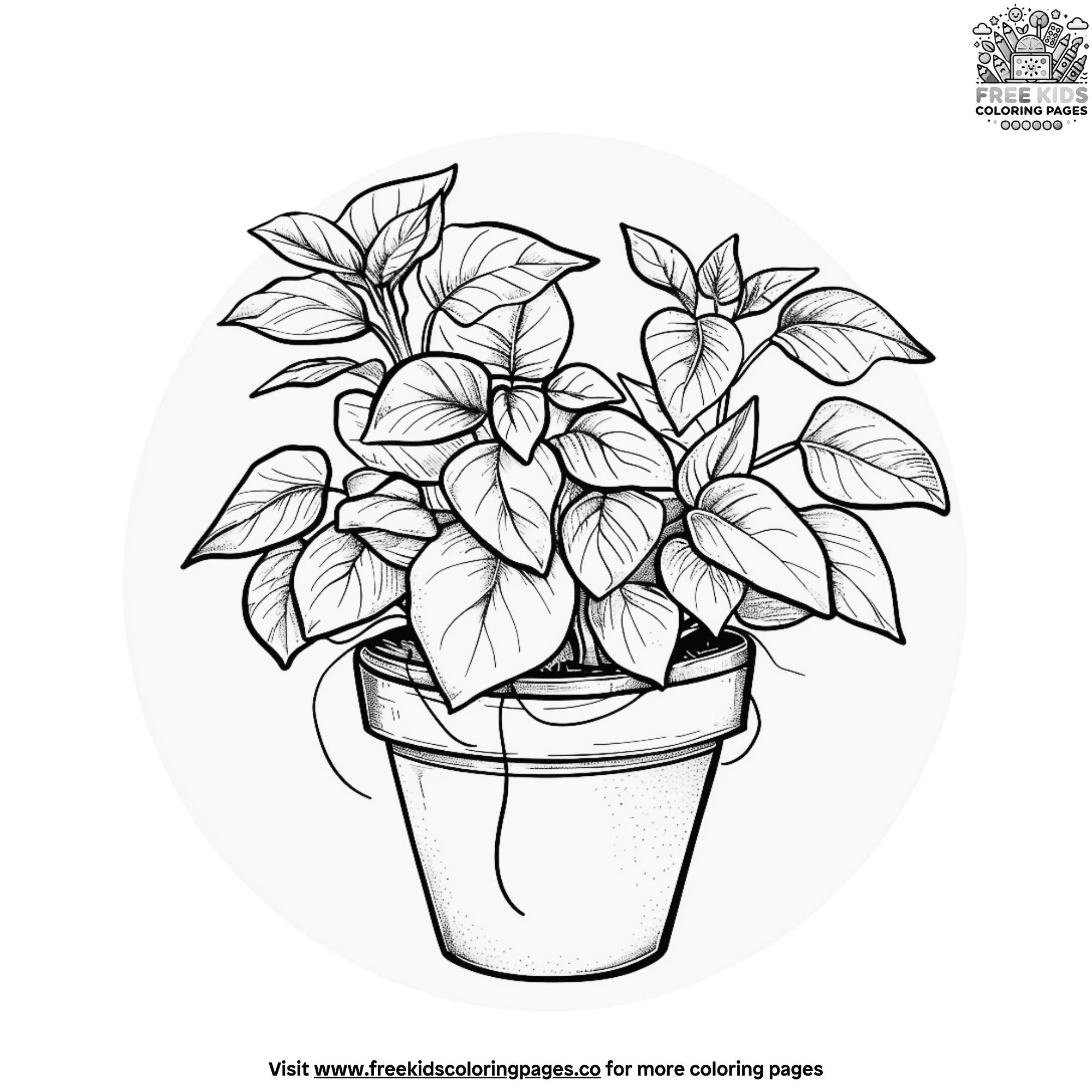 25+ Enchanting Plant Coloring Pages For Fun Learning
