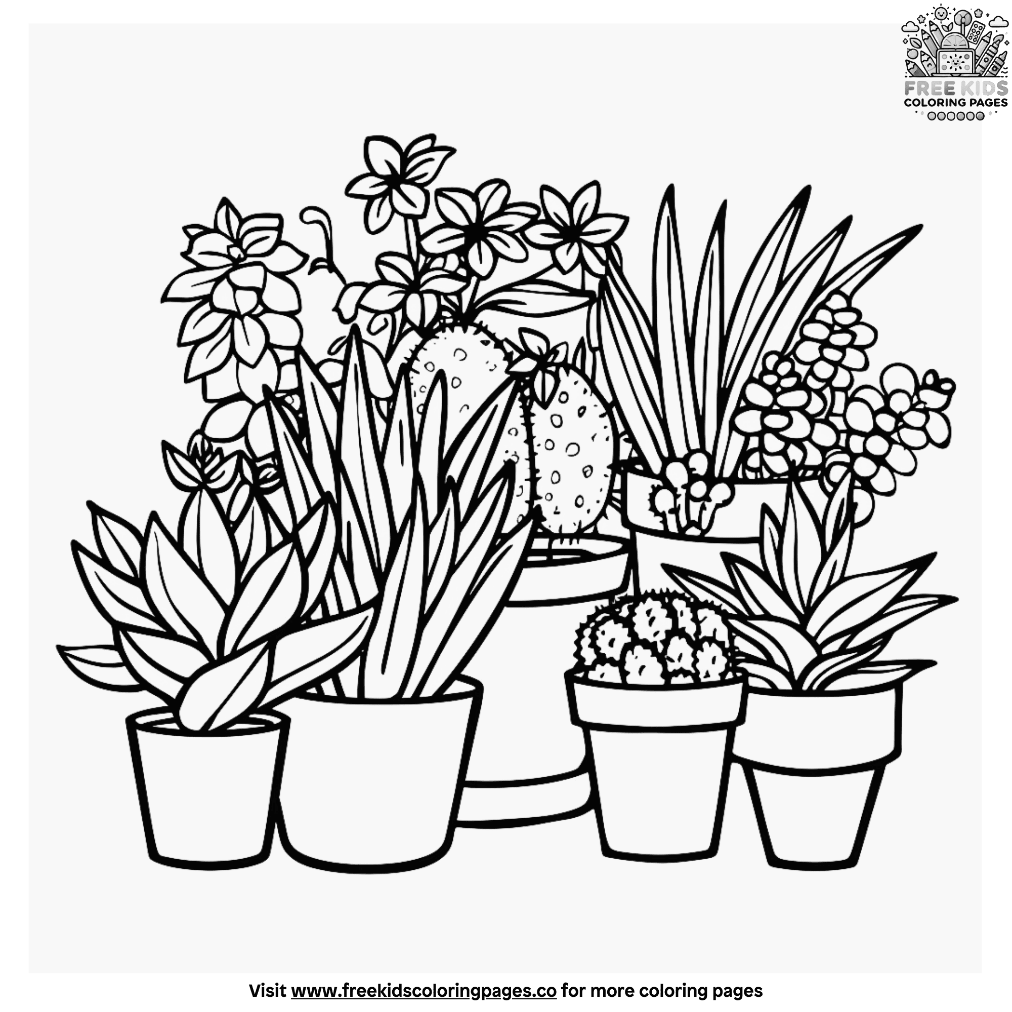 25+ Enchanting Plant Coloring Pages For Fun Learning