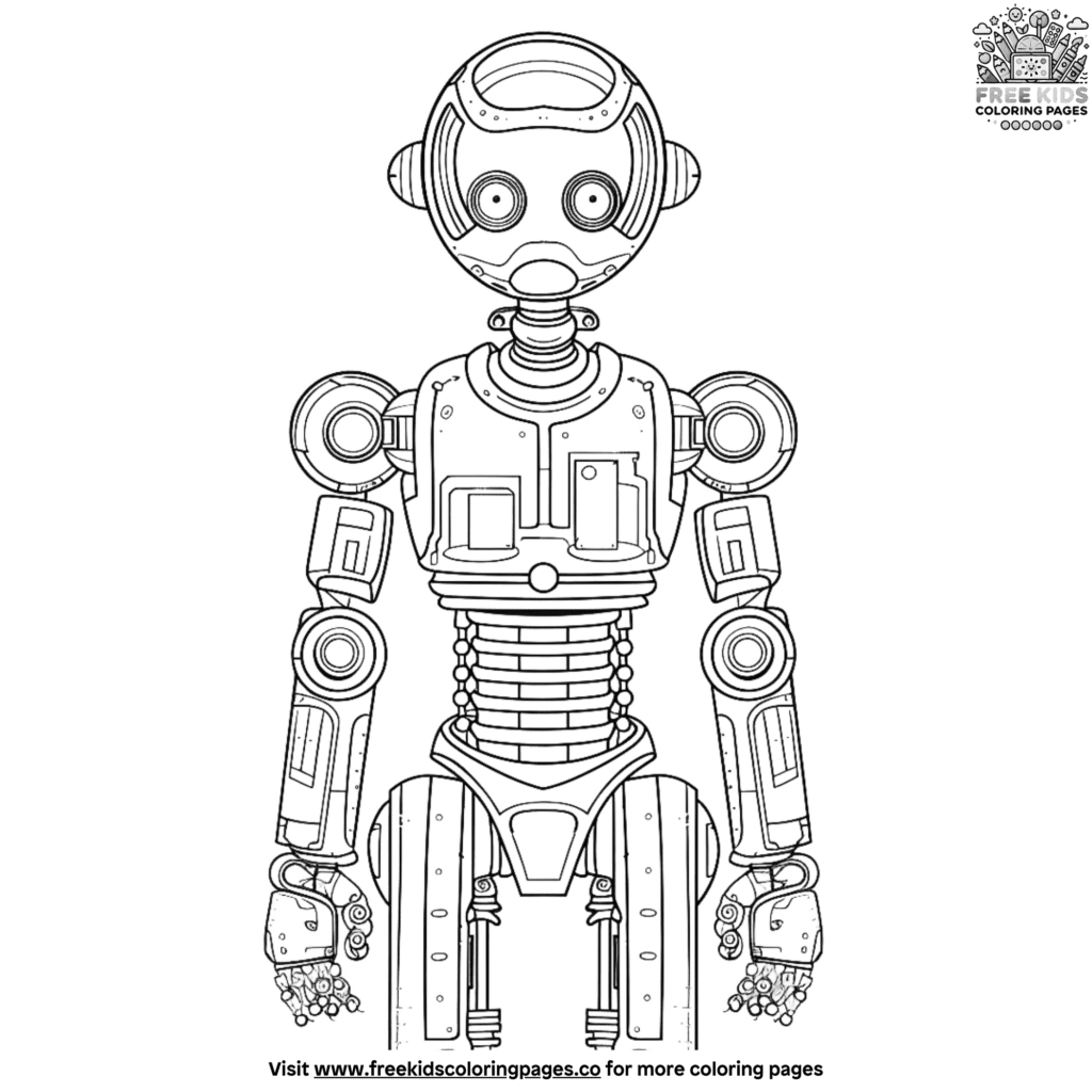 25+ Astonishing Robot Coloring Pages: Fun And Educational For Kids