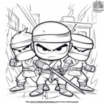Mission X Coloring Pages