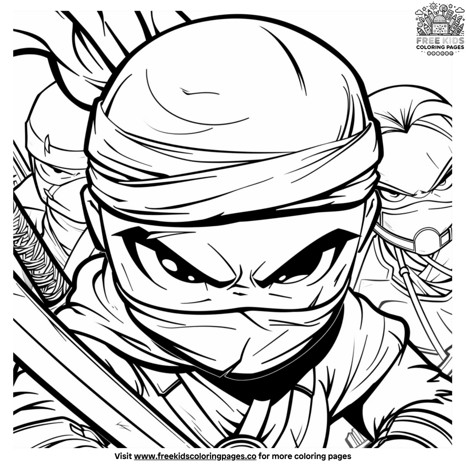 25+ Exciting Ninja Coloring Pages: Fun And Adventure For Kids