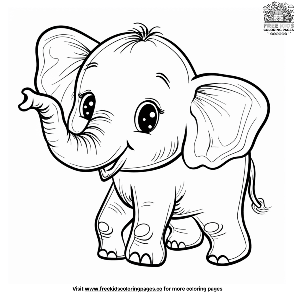 21+ Exciting Elephant Coloring Pages