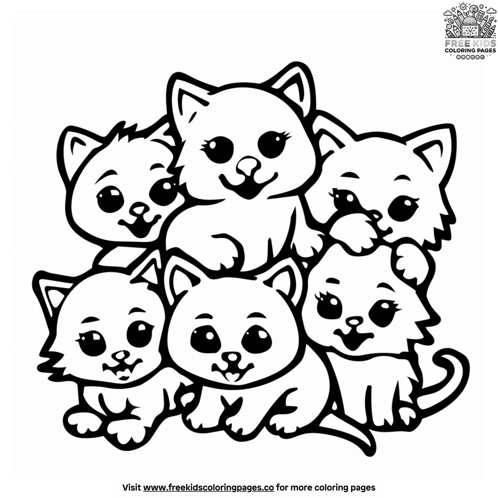 Fluffy Cat Coloring Pages Fluffy Cat Coloring Pages