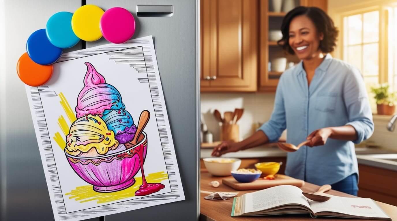 21+ Delightful Food Coloring Pages: Fun And Educational For Kids