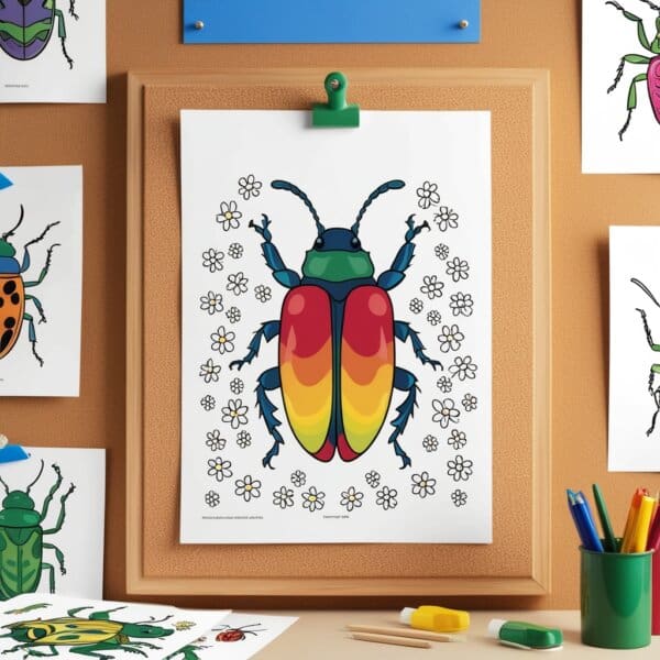 23+ Bug Coloring Pages: Fun And Educational For Kids