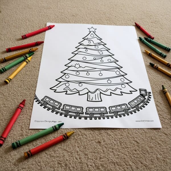 27 Magical Christmas Tree Coloring Pages: A Festive Treat For Kids