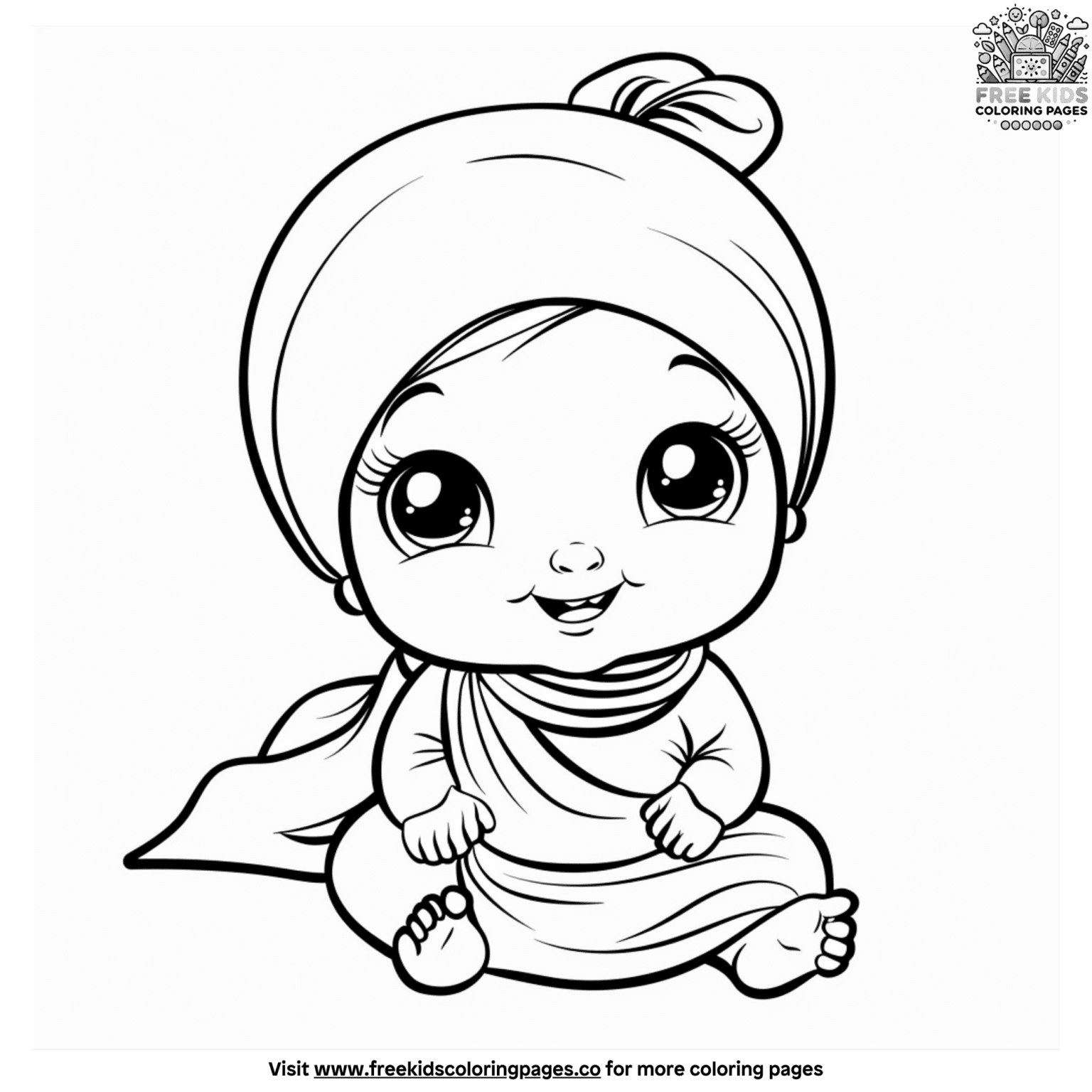 25+ Adorable Baby Coloring Pages: Fun And Educational For Kids