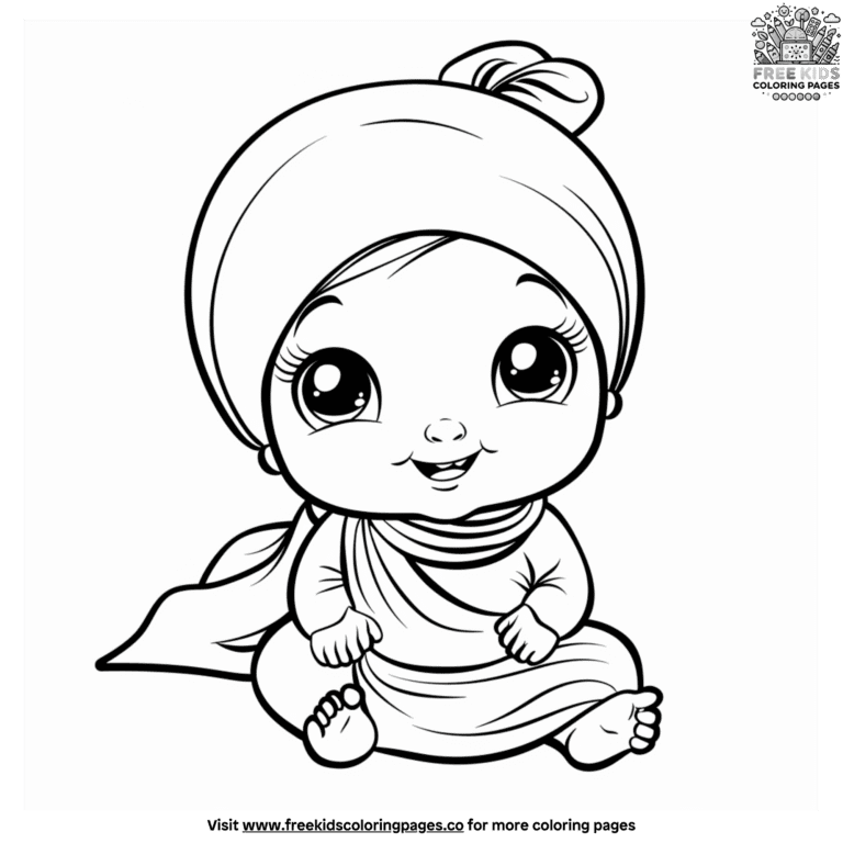 25+ Adorable Baby Coloring Pages: Fun And Educational For Kids