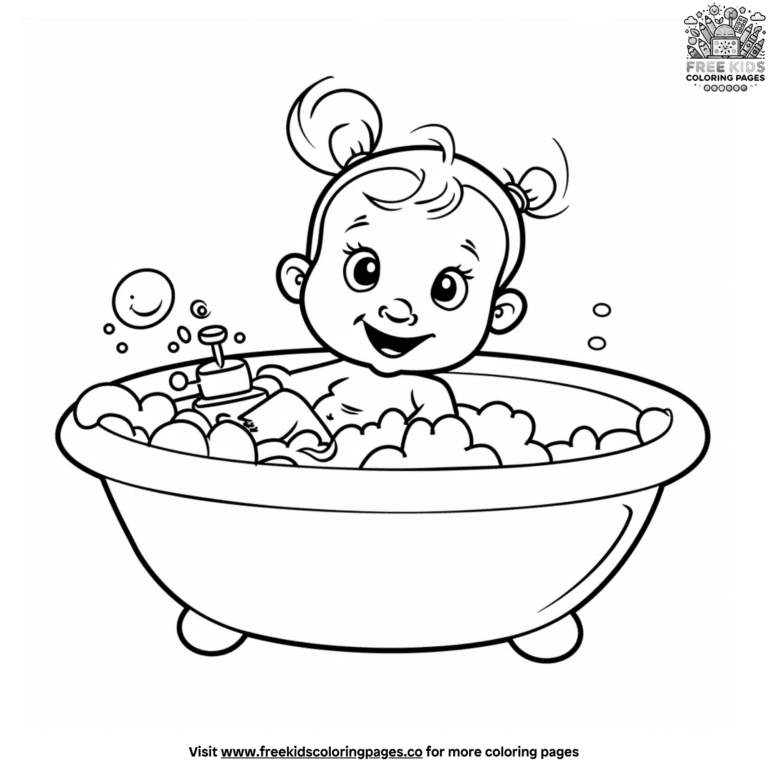 25+ Adorable Baby Coloring Pages: Fun And Educational For Kids