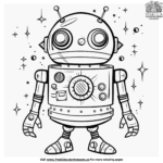 25+ Astonishing Robot Coloring Pages: Fun And Educational For Kids