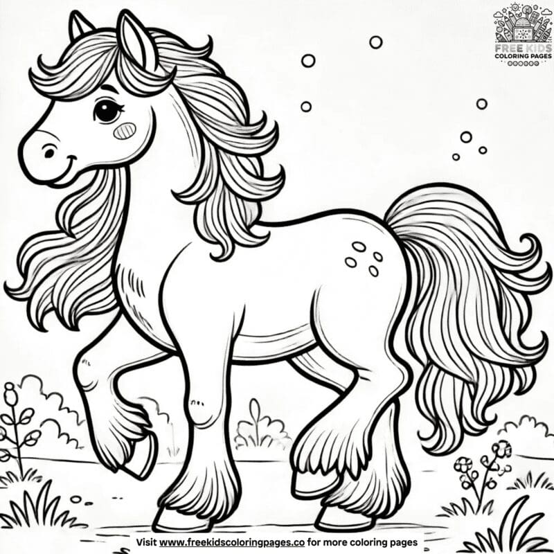 21+ Delightful Horse Coloring Pages: Fun And Educational For Kids