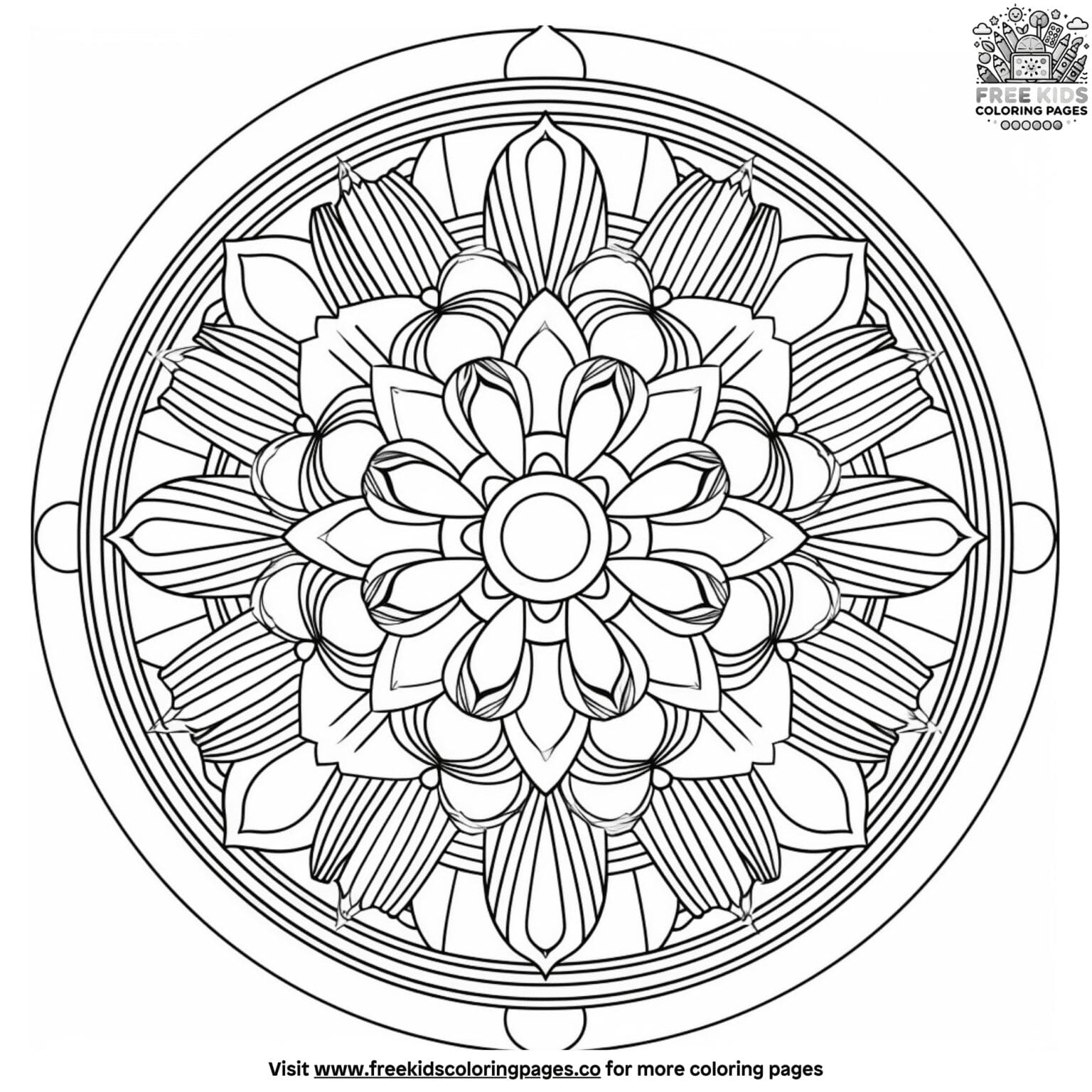 Monday Mandala Coloring Pages: Start Your Week With Creativity