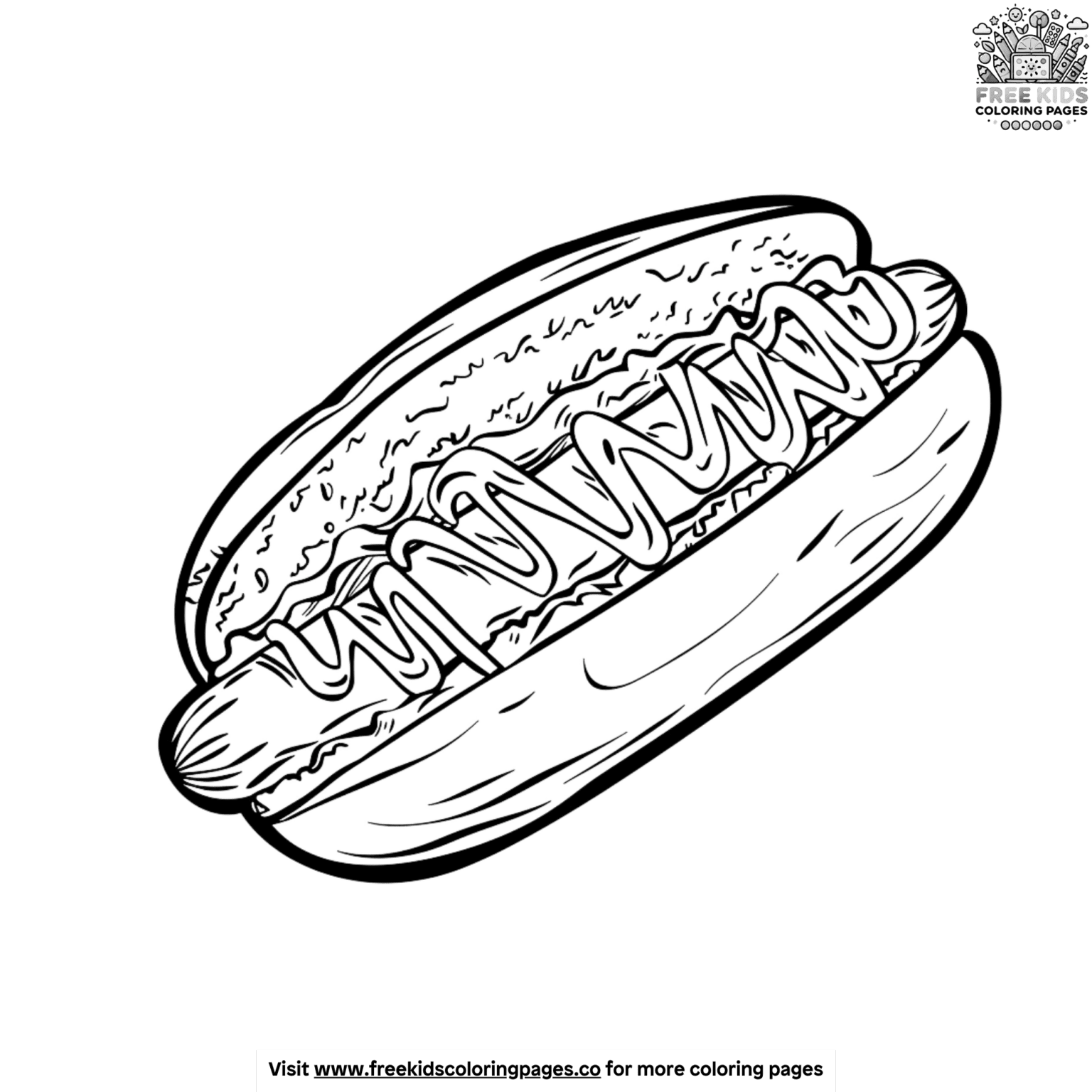 21+ Delightful Food Coloring Pages: Fun And Educational For Kids
