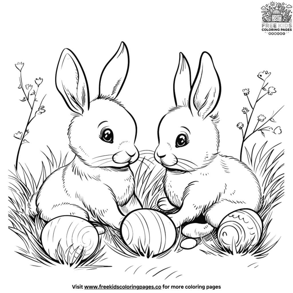 25+ Cheerful Easter Bunny Coloring Pages: Fun And Festive For Kids