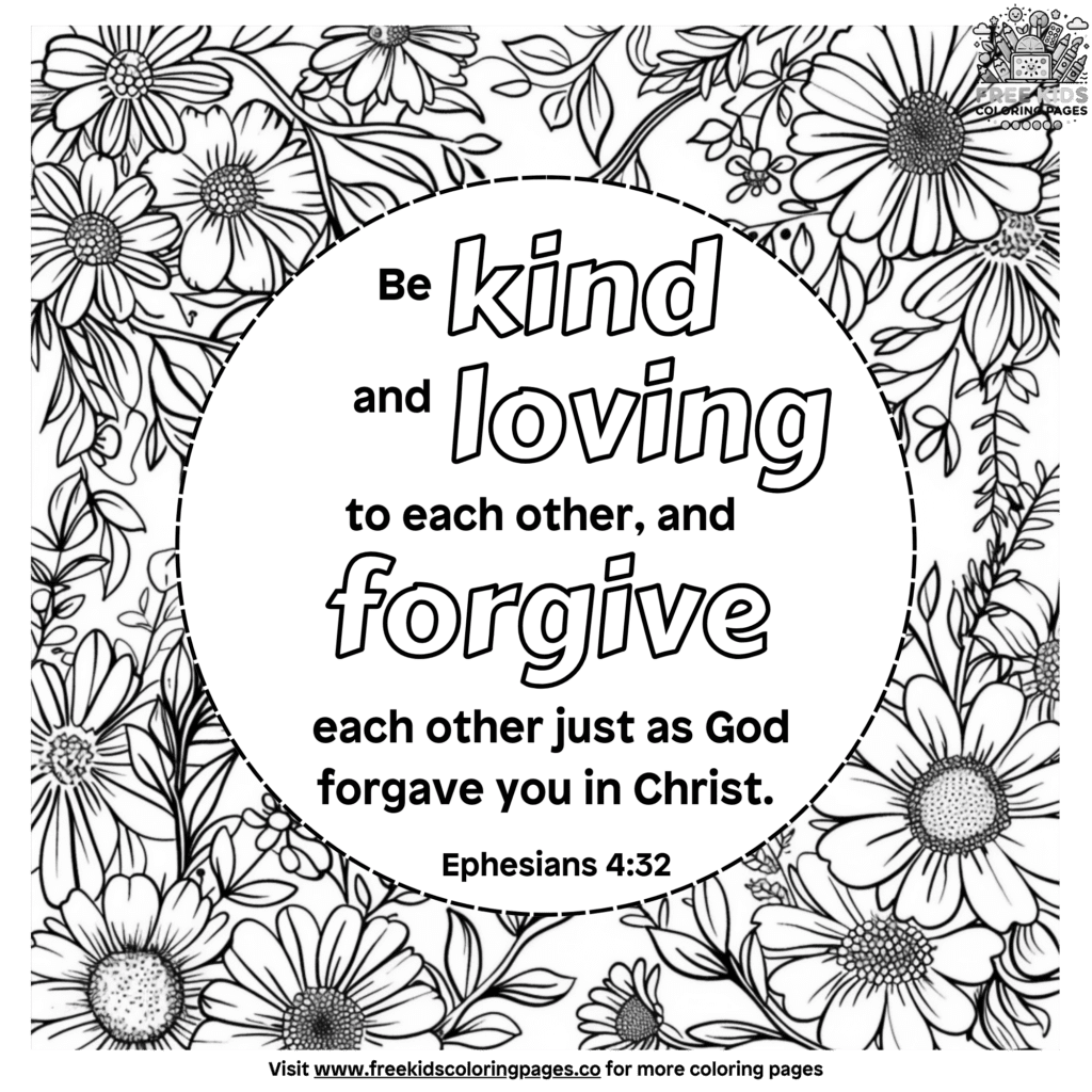 Basic Bible Coloring Pages For Kids