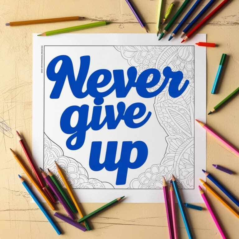 21+ Inspiring Quote Coloring Pages