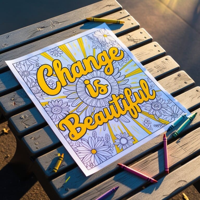 21+ Inspiring Quote Coloring Pages