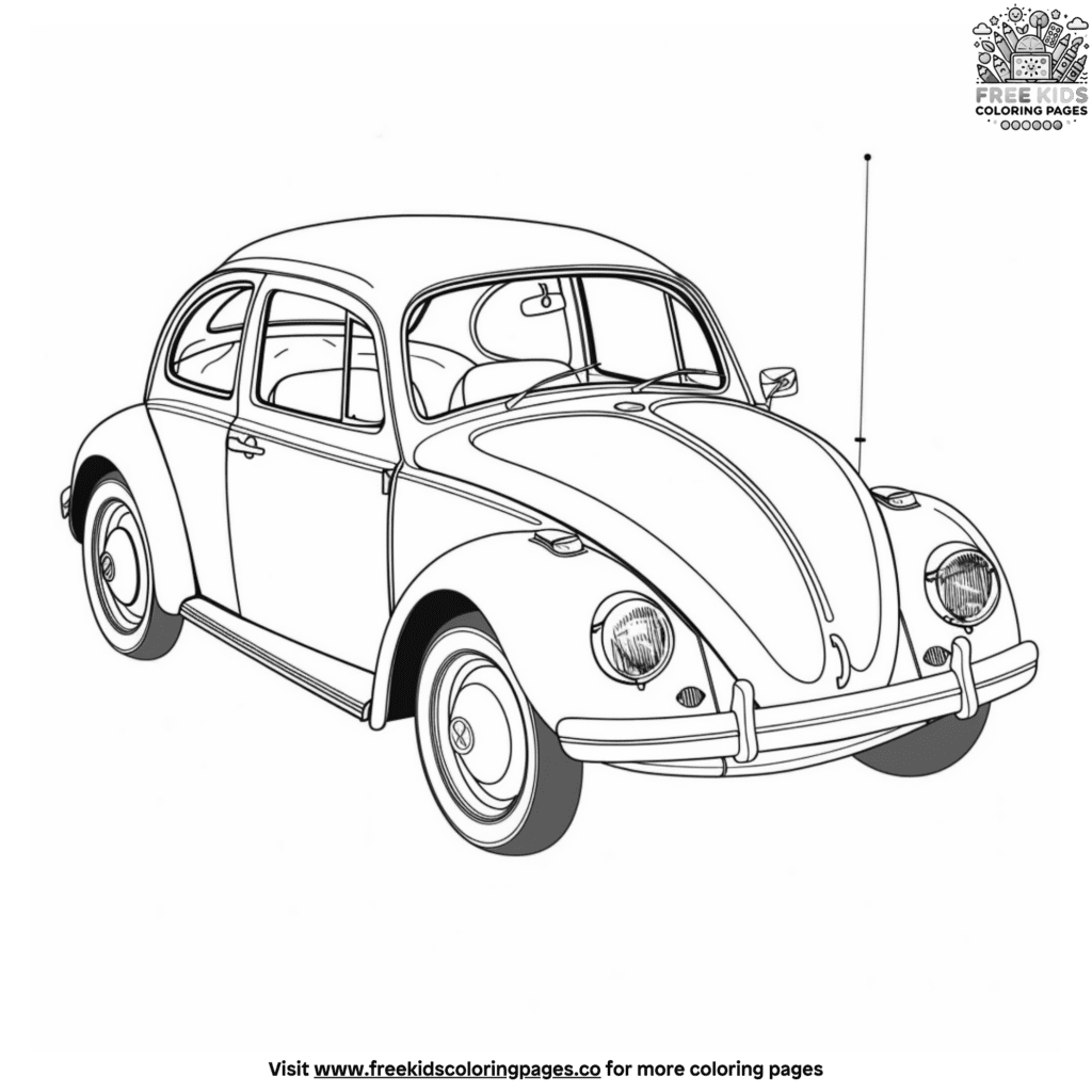 Real Car Coloring Pages