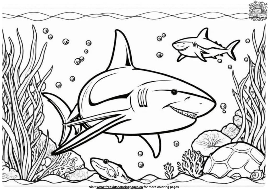 Realistic Ocean Coloring Pages: Discover The Wonders Of Marine Life