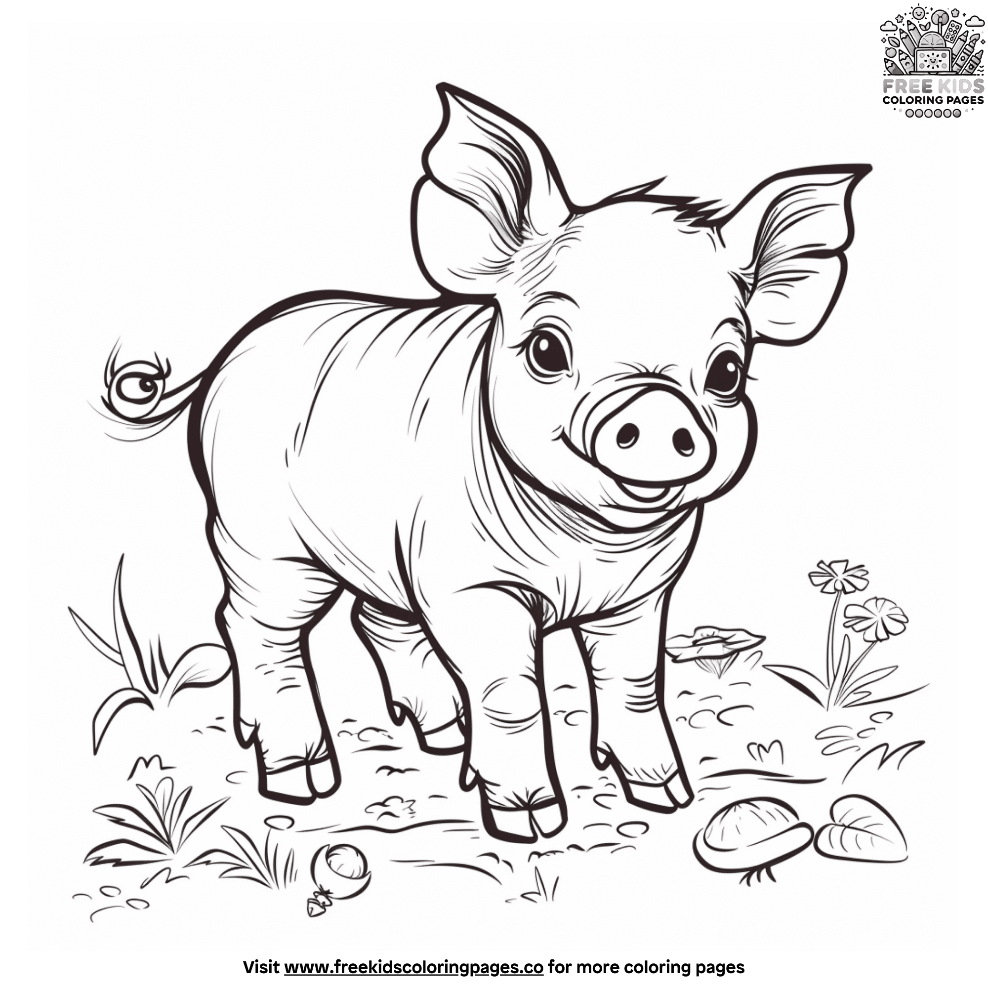 17+ Delightful Pig Coloring Pages: Fun And Educational For Kids