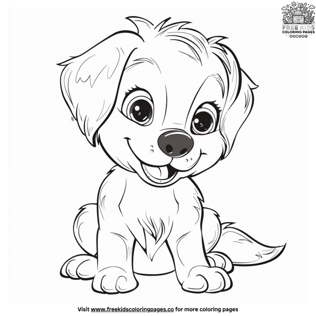 21+ Adorable Puppy Coloring Pages: Fun And Educational For Kids