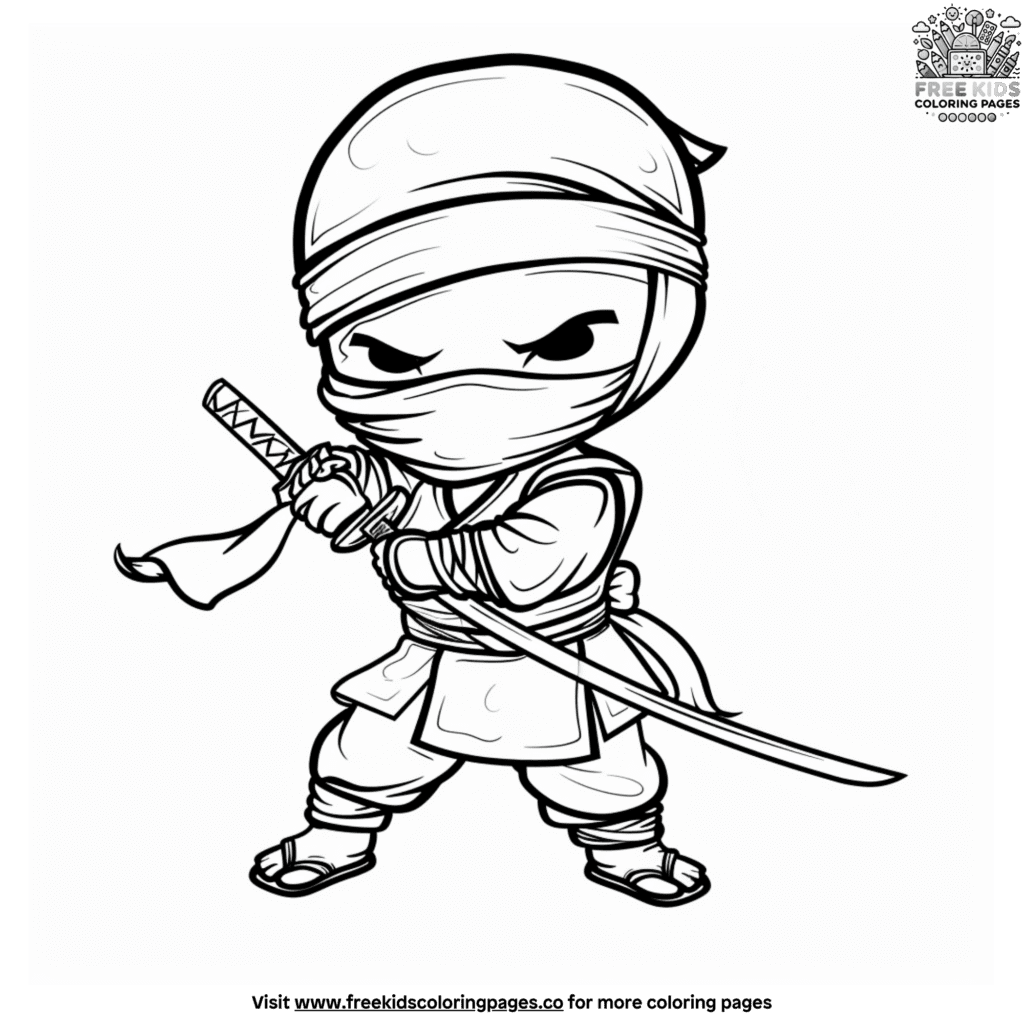 25+ Exciting Ninja Coloring Pages: Fun And Adventure For Kids
