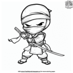 25+ Exciting Ninja Coloring Pages: Fun And Adventure For Kids