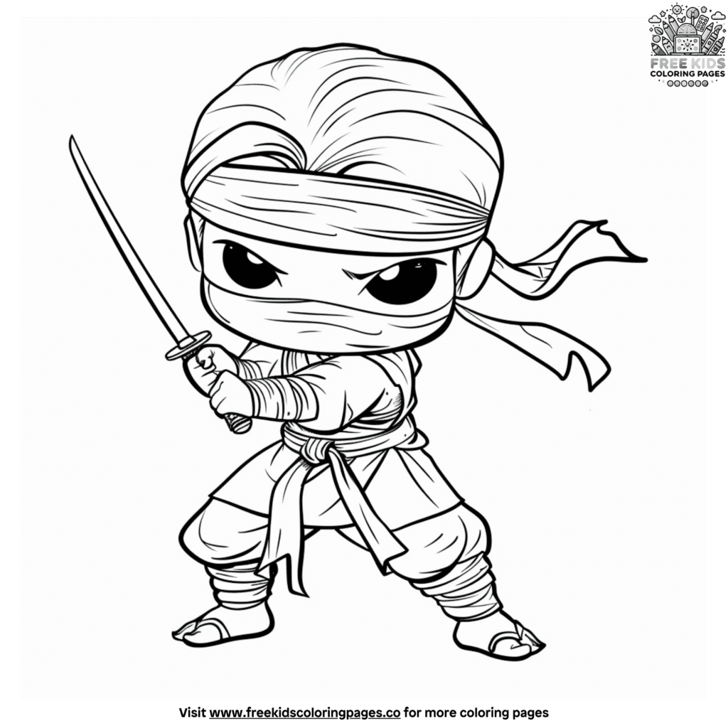 25+ Exciting Ninja Coloring Pages: Fun And Adventure For Kids