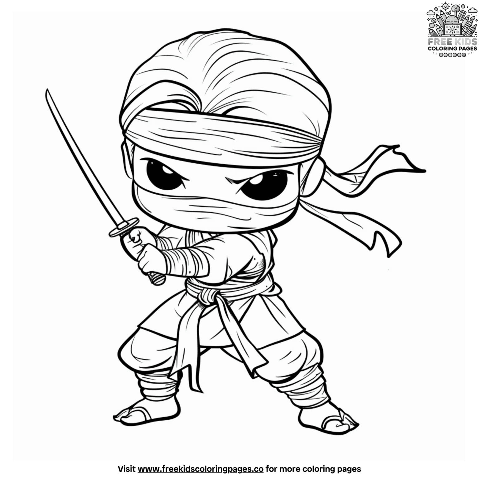 25+ Exciting Ninja Coloring Pages: Fun And Adventure For Kids