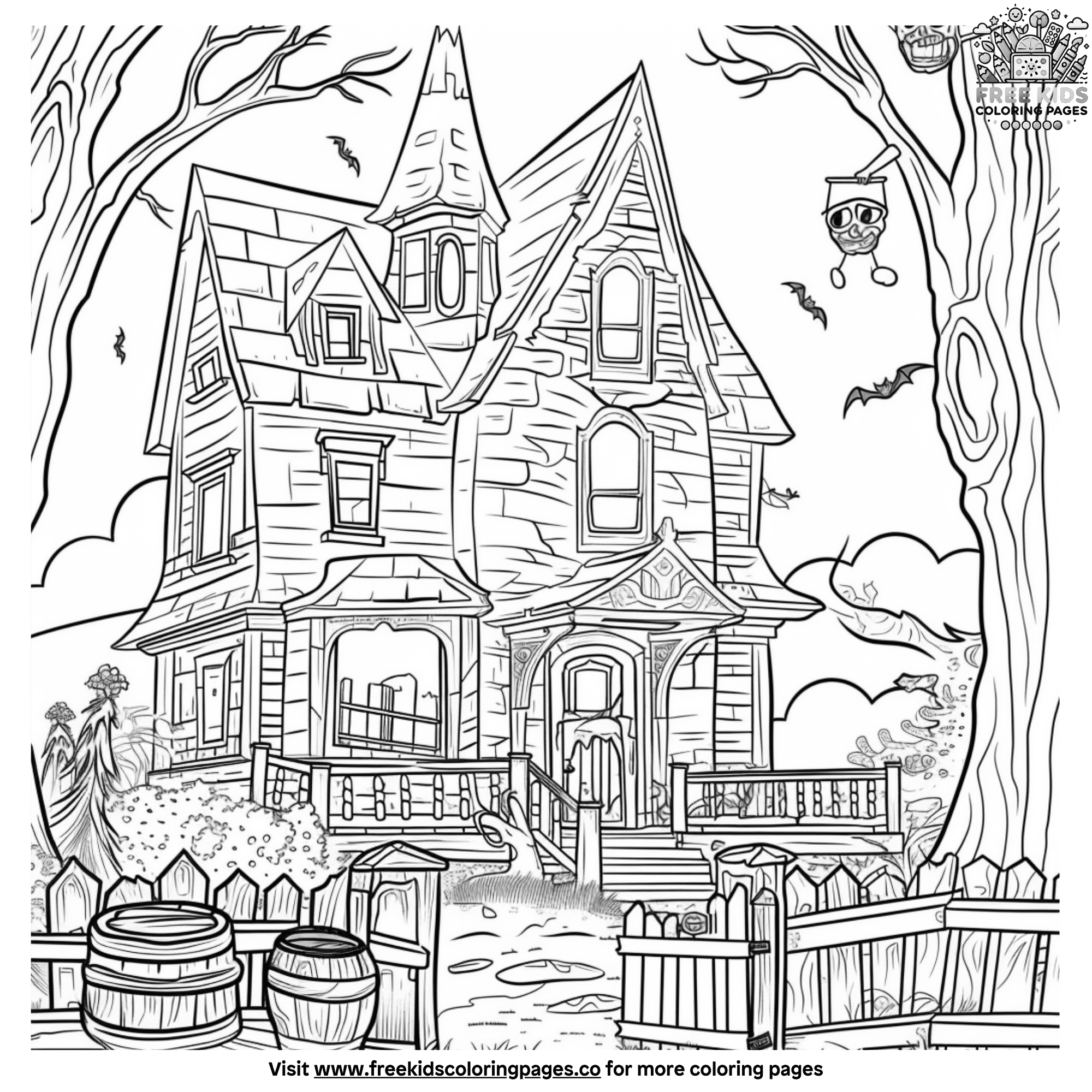 25+ Delightful House Coloring Pages: Creative Fun For Kids