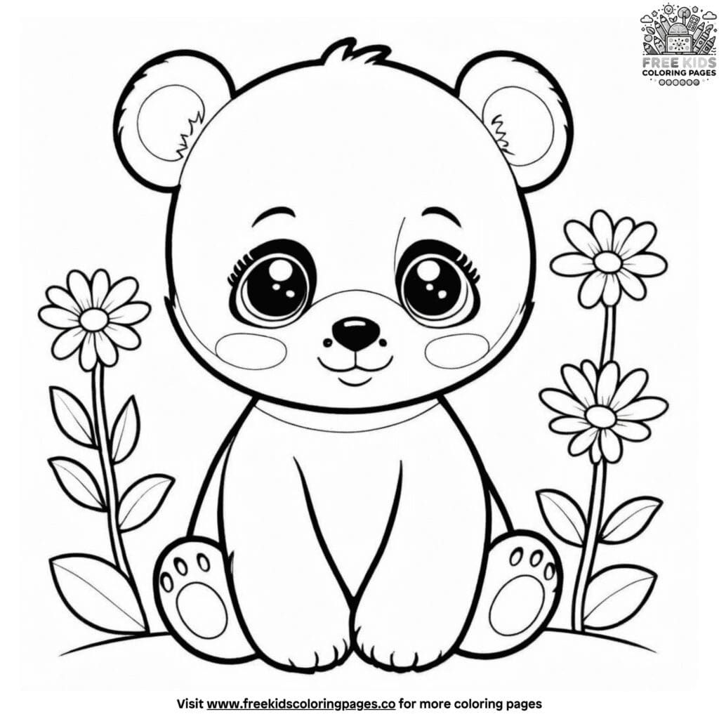 Bold Panda Bear Coloring Pages: Lovable And Educational