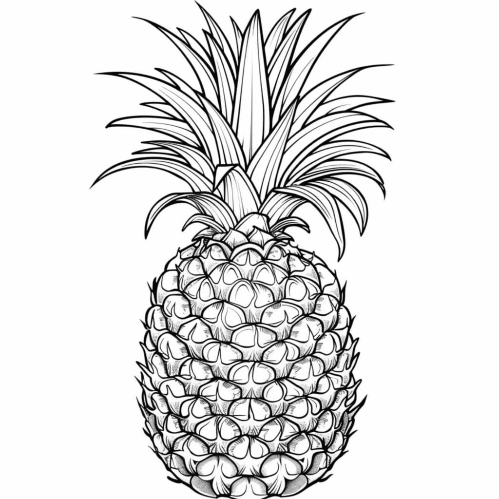 21+ Delightful Food Coloring Pages: Fun And Educational For Kids