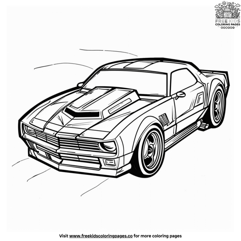 Fun Transformer Car Coloring Pages