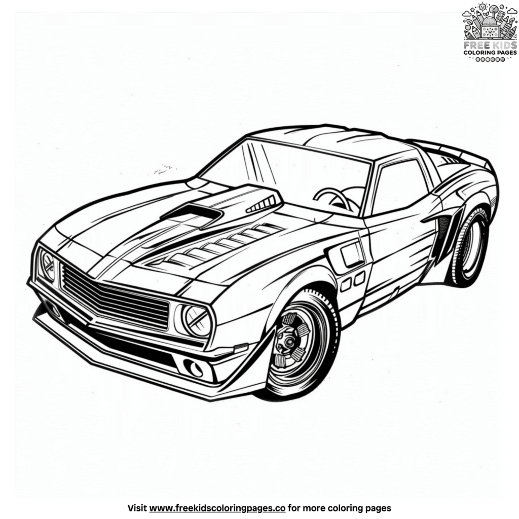 Fun Transformer Car Coloring Pages