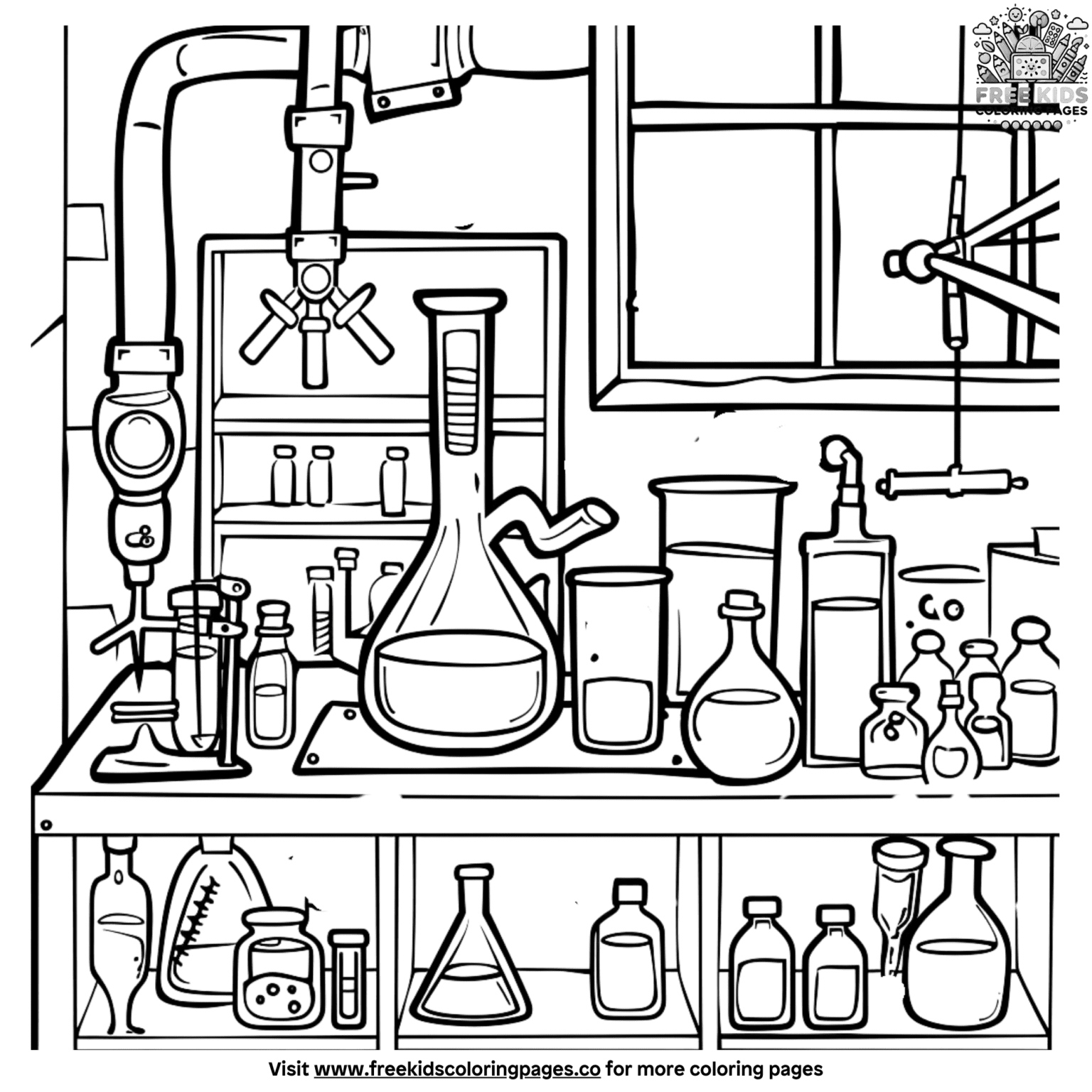25+ Exciting Science Coloring Pages: Fun And Educational For Kids