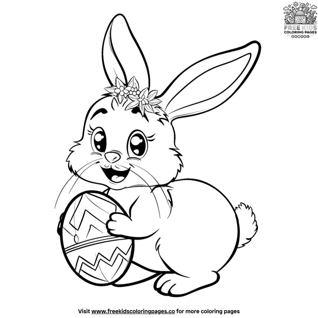 25+ Cheerful Easter Bunny Coloring Pages: Fun And Festive For Kids
