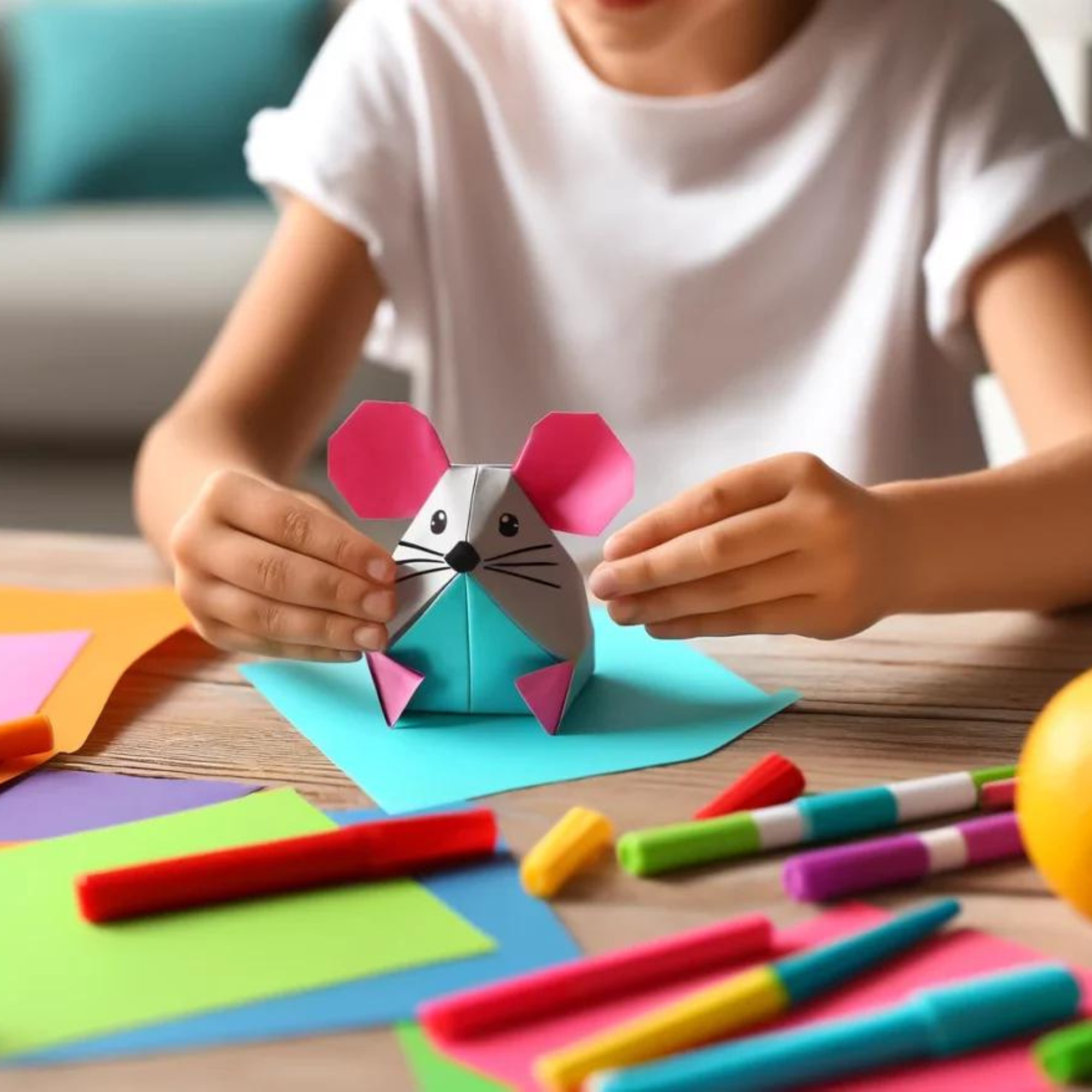 Create An Enchanting Origami Mouse With These 5 Basic Steps