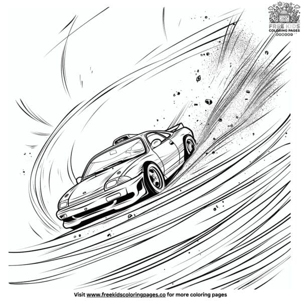 25+ Exciting Race Car Coloring Pages For Kids