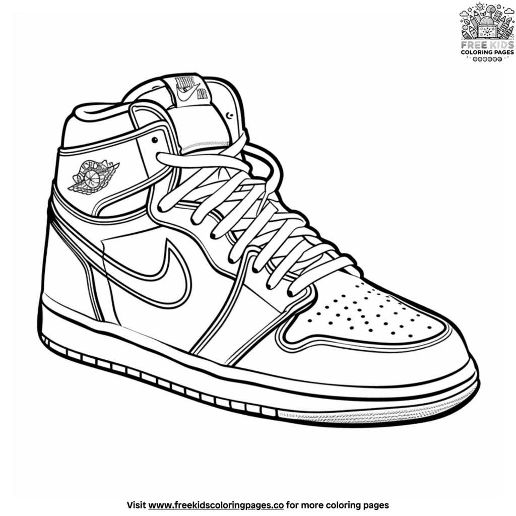 Fabulous High Heel Shoe Coloring Pages For Aspiring Fashionistas