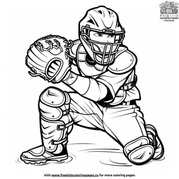 21+ Exciting Baseball Coloring Pages