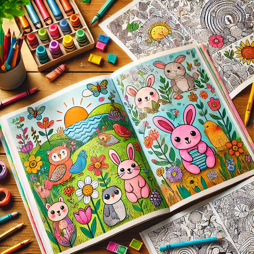 Coloring Books - Free Kids Coloring Pages