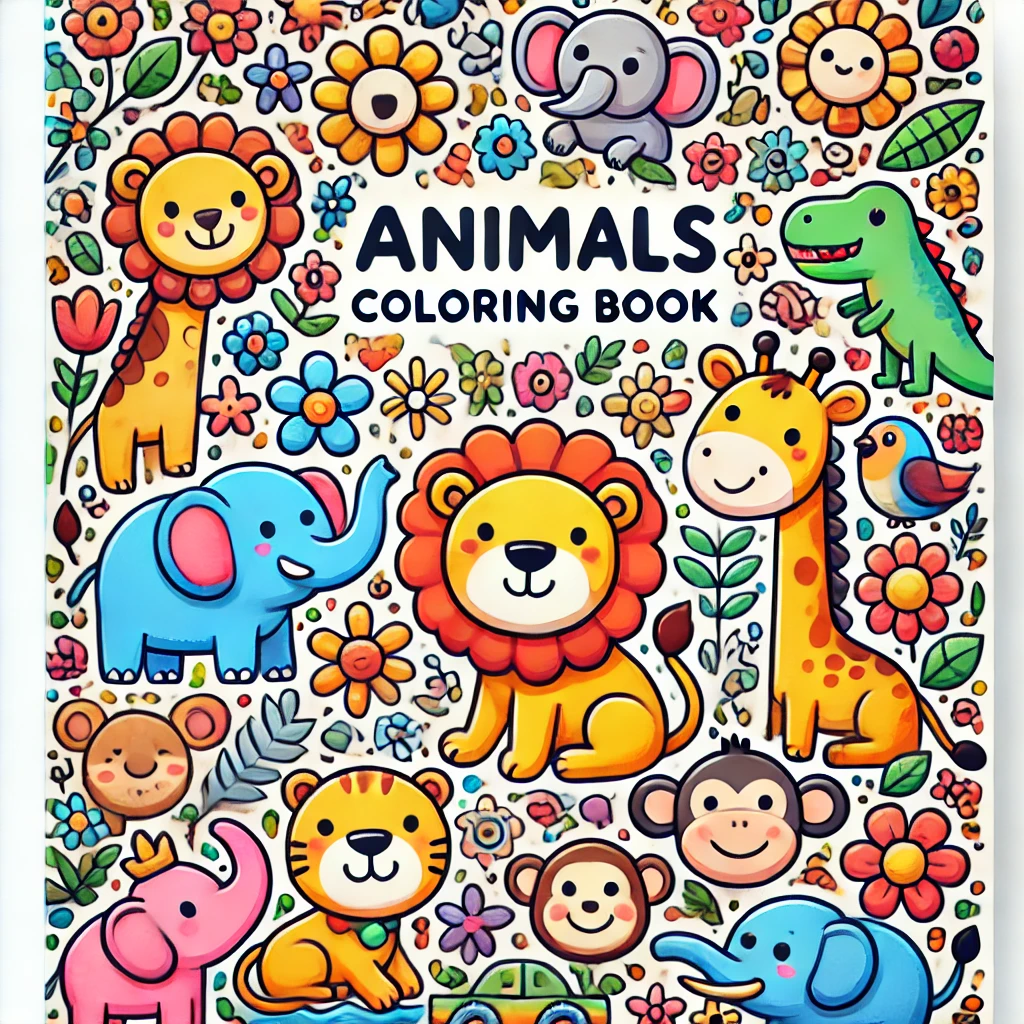 Animals Coloring Book - Free Kids Coloring Pages