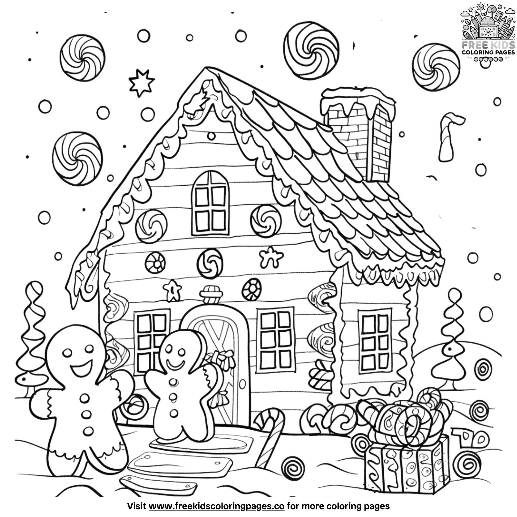 25+ Vibrant Gingerbread Man Coloring Pages