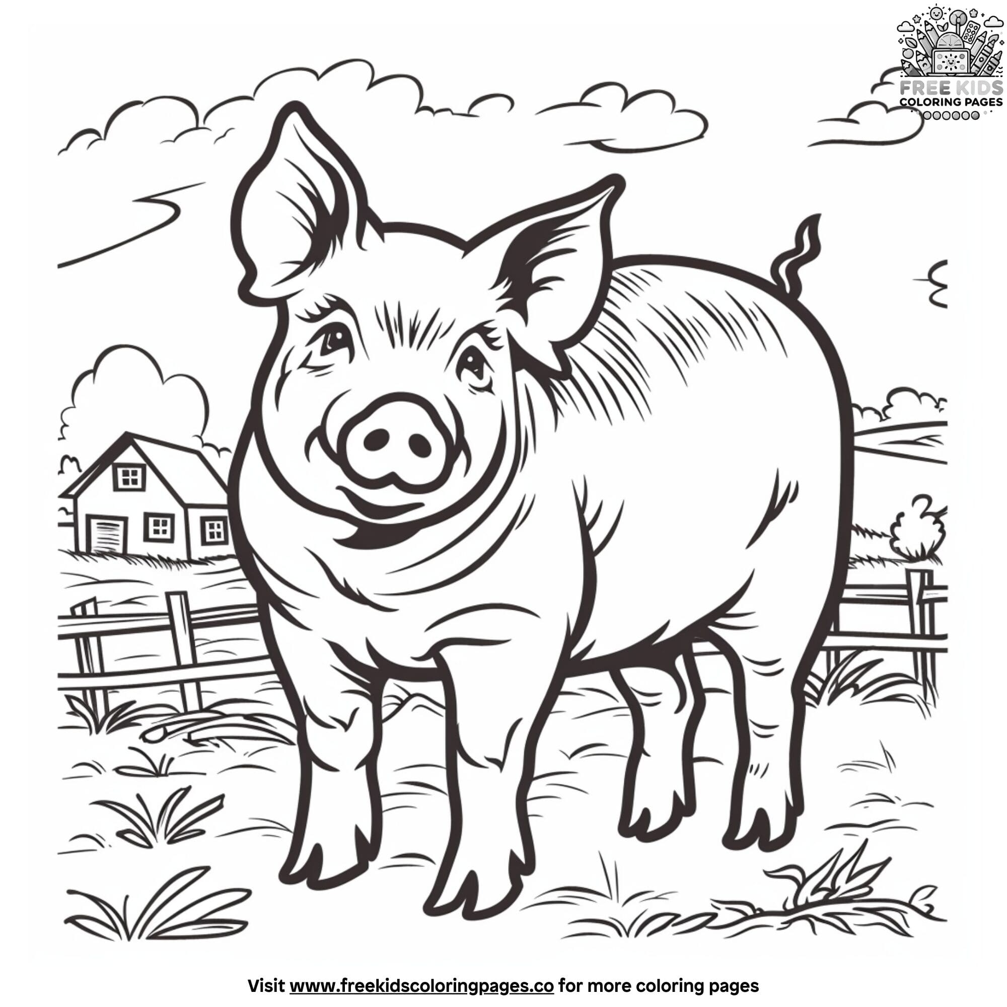 25+ Delightful Farm Coloring Pages For Kids: Vibrant Farm Adventures