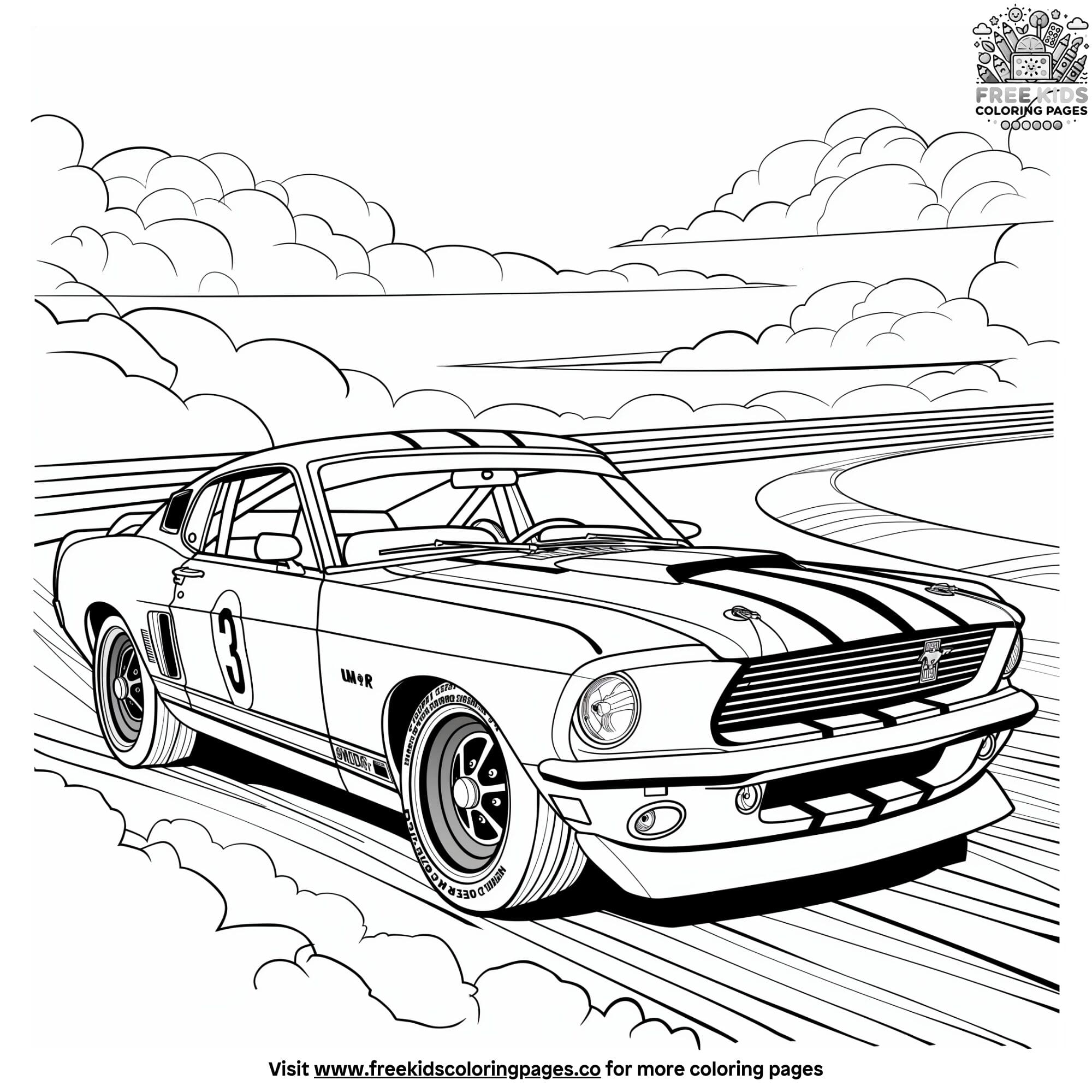 25+ Exciting Race Car Coloring Pages For Kids