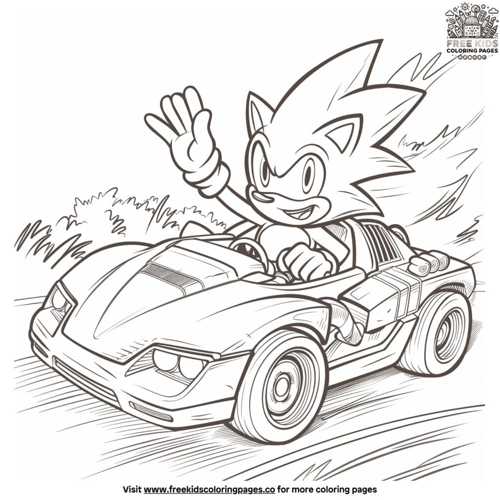 9+ Exciting Race Car Coloring Pages For Kids