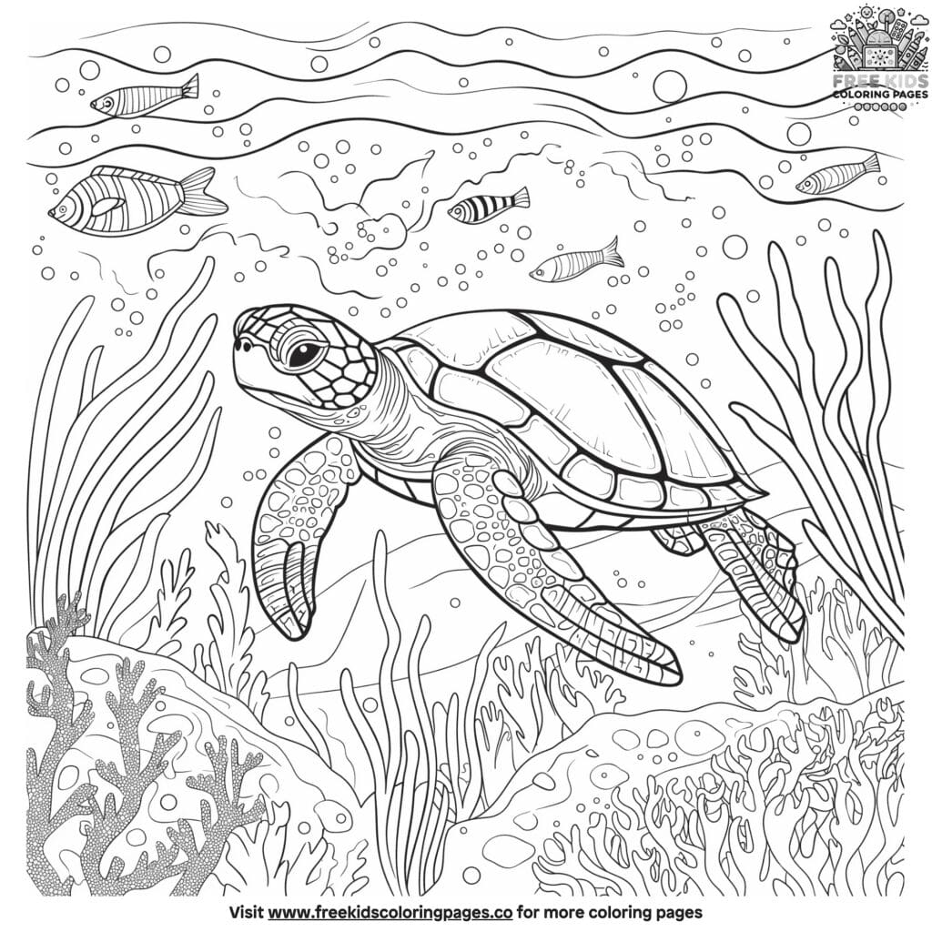 25+ Stunning Ocean Coloring Pages: Dive Into Fun And Learning